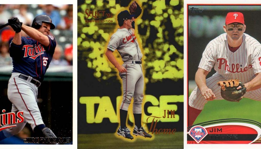 Jim Thome Rookie Card and Minor League Card Guide