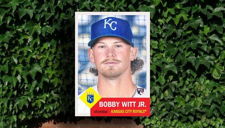 Meet Jared Kelley, the New Topps Living Set Baseball Artist