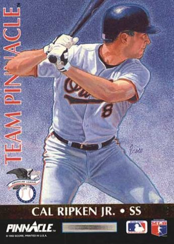 Insert Card Craze: Team Pinnacle Baseball Cards of the 1990s