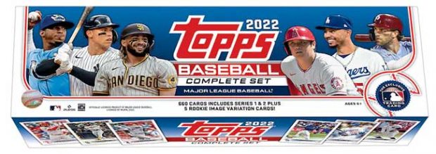 2022 Topps Baseball Factory Set Checklist, Retail Exclusives