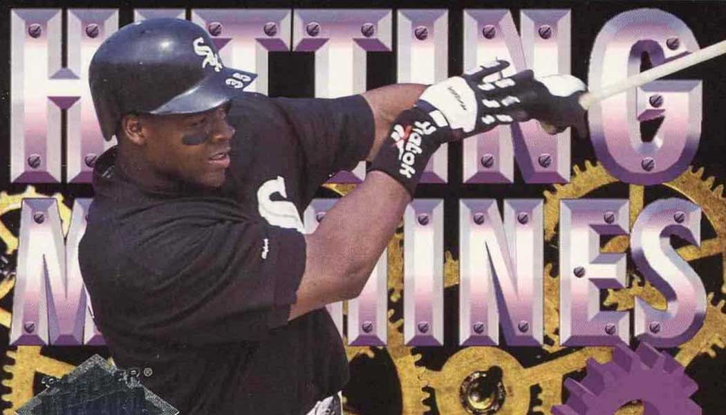 Insert Card Craze: Fleer Ultra Hitting Machines Baseball Cards of the ...