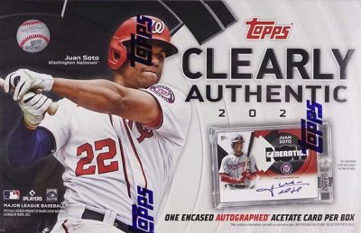 2022 Topps Clearly Authentic Baseball Checklist, Box Info, Team Set Lists