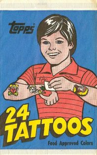 A Superficial History of Tattoos and Trading Cards