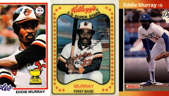 10 Career-Defining Eddie Murray Baseball Cards