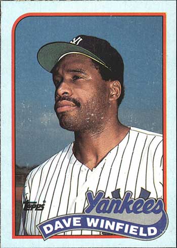 Topps Box Bottoms Baseball Cards of the 1980s and '90s