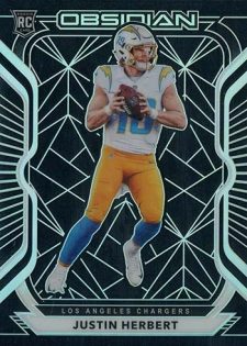 Justin Herbert Rookie Card Countdown and What's the Most Valuable