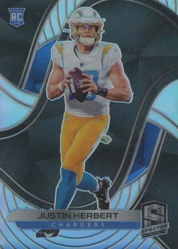 Justin Herbert Rookie Card Countdown and What's the Most Valuable