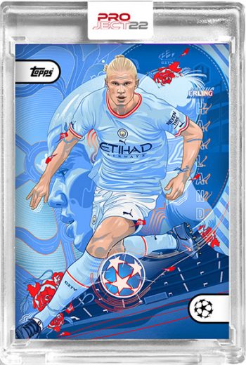 Topps Project22 UEFA Checklist, Artist Info, Print Runs, Details