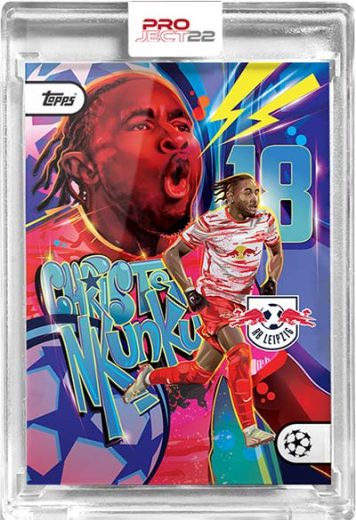 Topps Project22 UEFA Checklist, Artist Info, Print Runs, Details