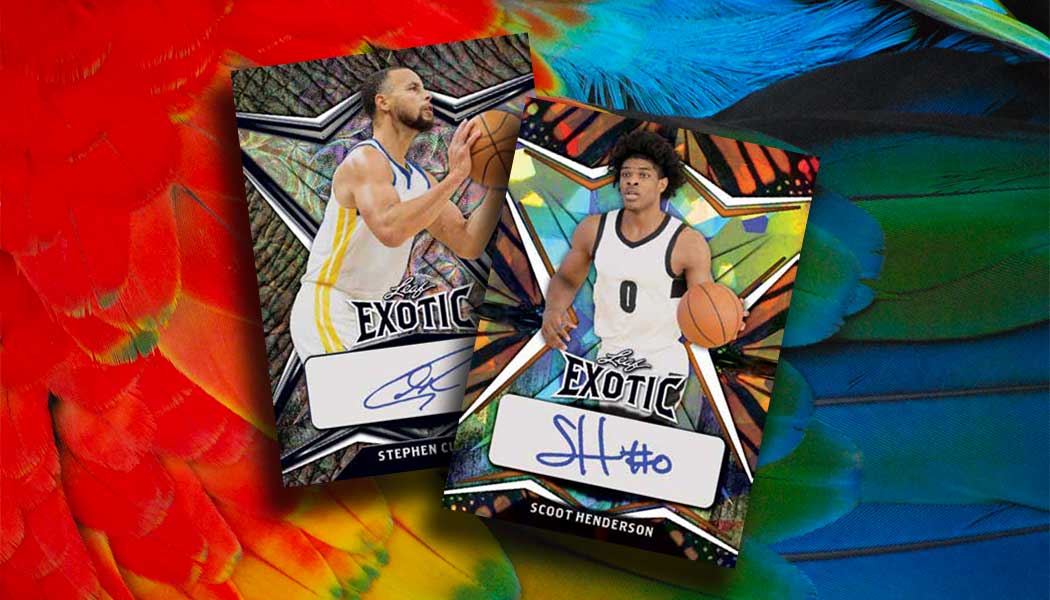 2022-23 Leaf Exotic Basketball Checklist, Hobby Box Info, Details