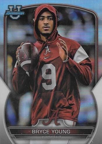 2022 Bowman Chrome University Football Variations Guide, SSPs