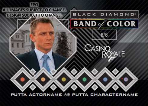 2023 Upper Deck Black Diamond James Bond Details, Box Info