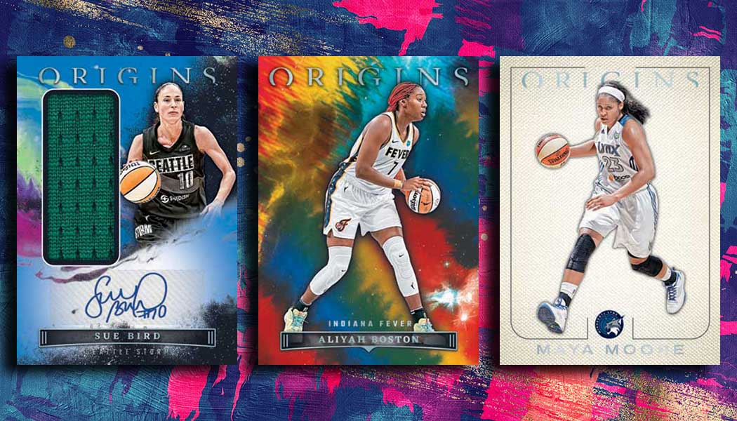 2023 Panini Origins WNBA Checklist, Team Set Lists, Box Info