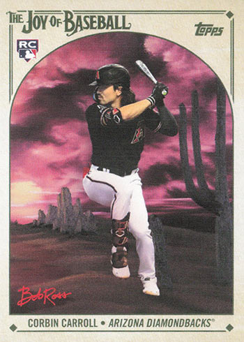 2023 Topps x Bob Ross Baseball Variations Guide, SSP Gallery