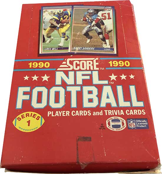 1990 Score Series 1 Football Box Break, Review and Breakdown