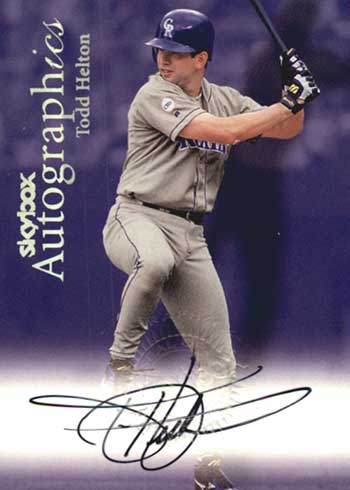 10 Career-Defining Todd Helton Baseball Cards - Instant PC - Beckett News