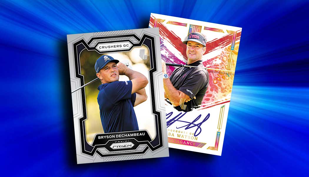 LIV Golf, Panini Sign Exclusive Trading Card Deal