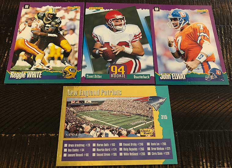 1994 Score Football Box Break, Review and Breakdown