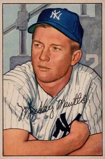 10 Most Valuable Mickey Mantle Baseball Cards: Vintage Edition