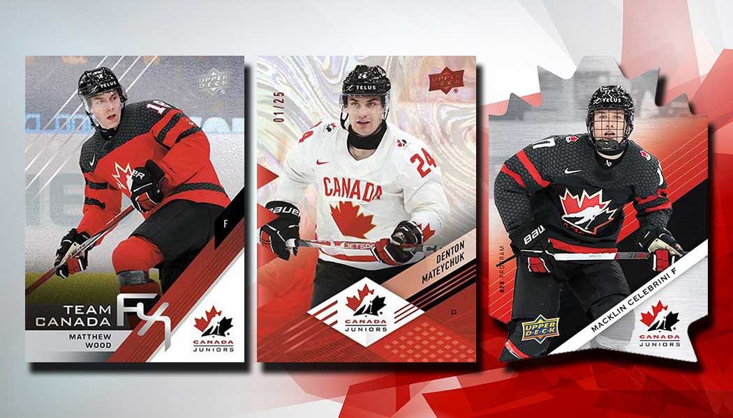 2024 Upper Deck Team Canada Juniors Hockey Checklist, Box Info