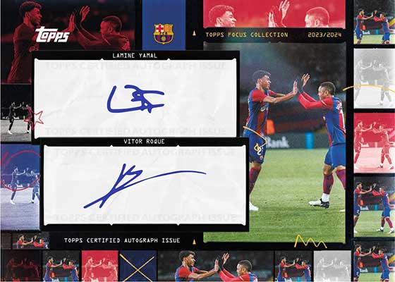 2023-24 Topps Focus FC Barcelona Checklist, Box Info, Details