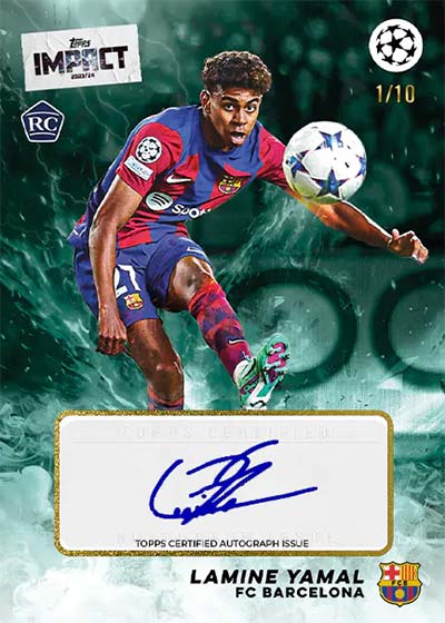 2023-24 Topps Impact UEFA Club Competitions Checklist, Info