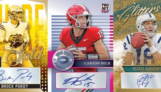 2023 Pro Set Pure Football Checklist, Hobby Box Info, Details