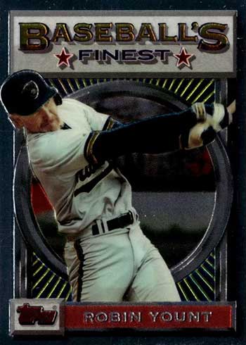 Topps Finest Baseball History and Designs - 1993-2024