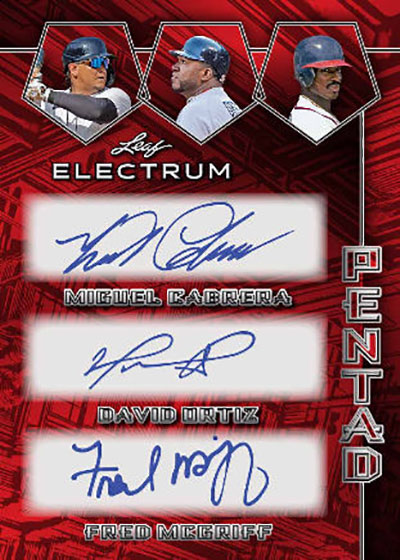 2024 Leaf Electrum Multi-Sport Checklist, Hobby Box Info, Details