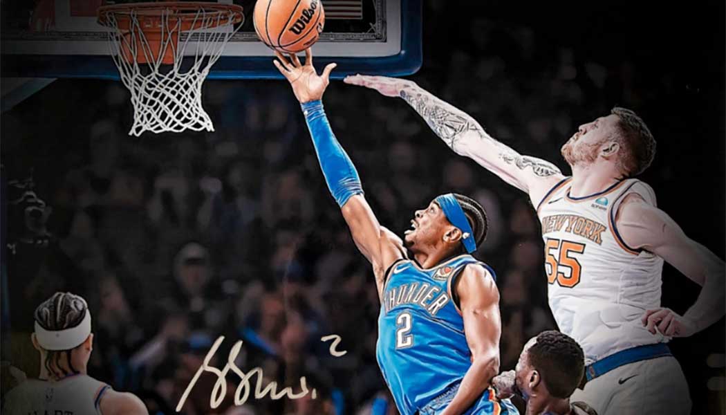 Shai Gilgeous-Alexander, Panini Agree to Exclusive Autograph Deal
