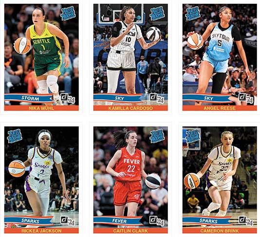 2024 Panini Instant Rated Rookie Retro WNBA Checklist, Details