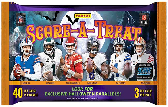 2024 Score-a-Treat Football Checklist, Team Sets, Box Info
