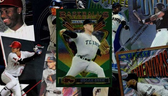 Topps Finest Baseball History and Designs - 1993-2024