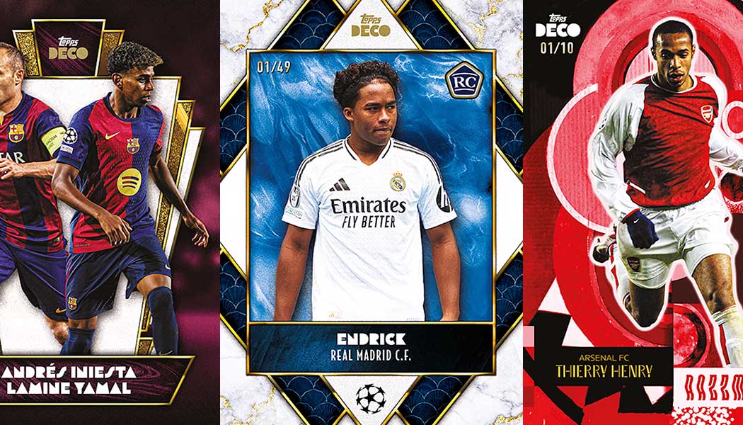 2024-25 Topps Deco UEFA Club Competitions Checklist, Box Info