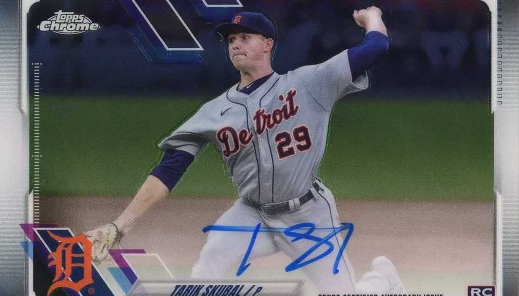 5 Key Tarik Skubal Rookie Cards and Other Early Releases