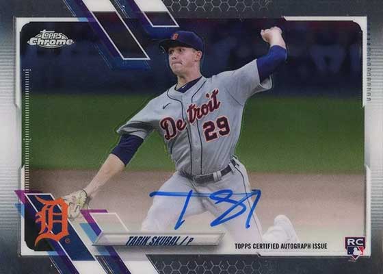 5 Key Tarik Skubal Rookie Cards and Other Early Releases
