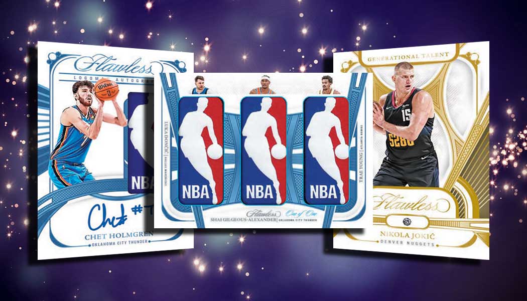 2023-24 Panini Flawless Basketball Checklist, Team Sets, Box Info