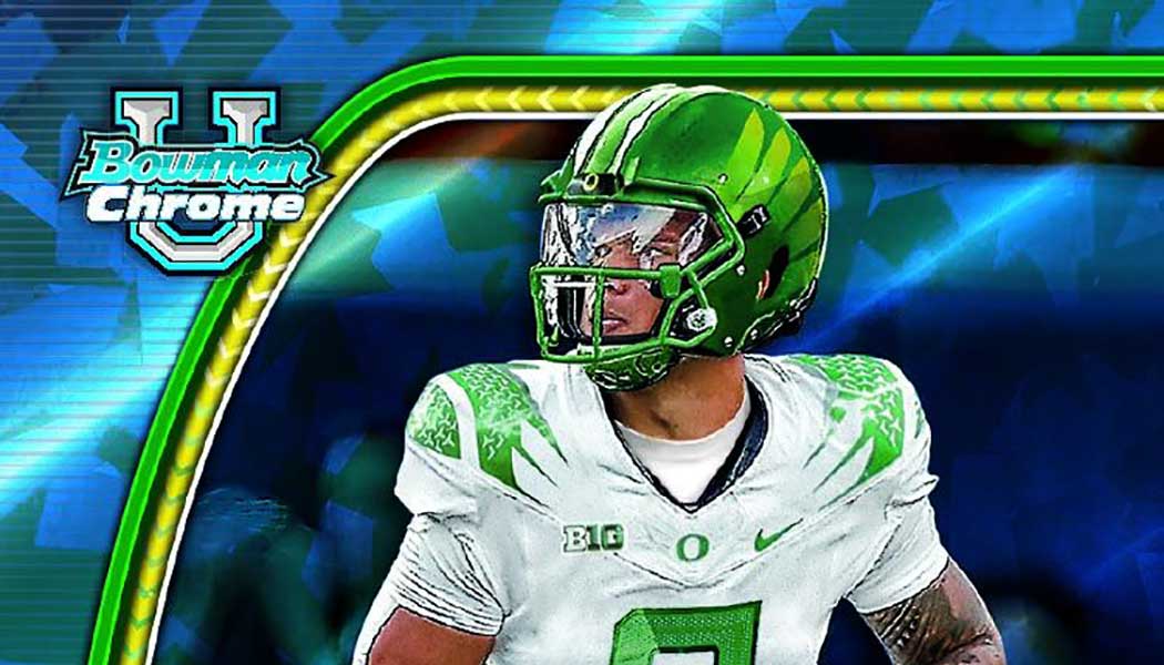 2024 Bowman Chrome Sapphire University Football Checklist, Info