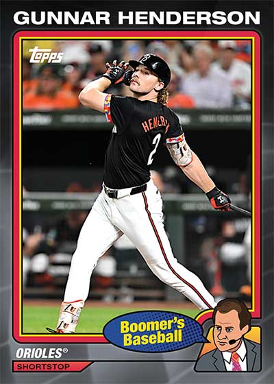 2024 Topps x Chris Berman: Boomer's Baseball Checklist, Box Info