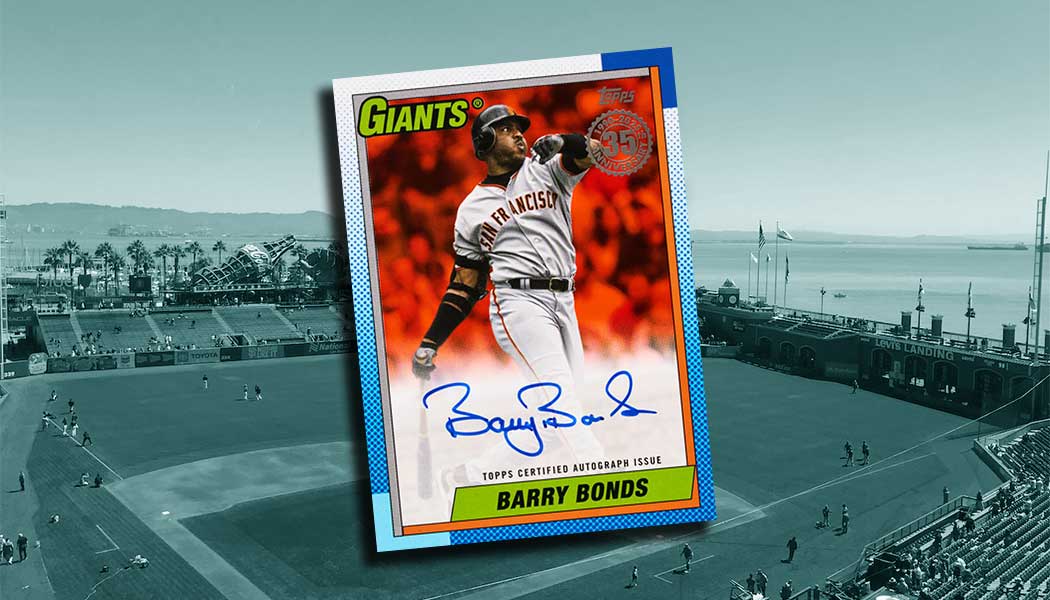 Barry Bonds Autographs in Late 2024, 2025 Topps Products
