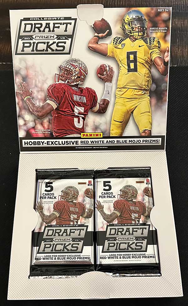 2015 Panini Prizm Draft Picks Football Box Break and Review