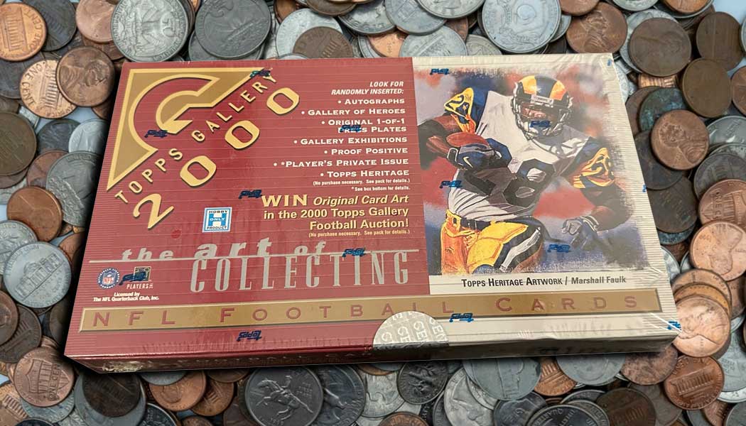 2000 Topps Gallery Football Box Break, Review and Breakdown