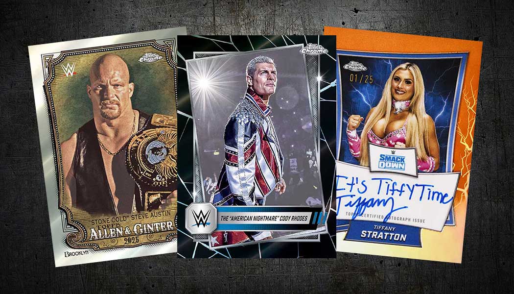 2025 Topps Chrome WWE Checklist, Box Breakdowns, Details
