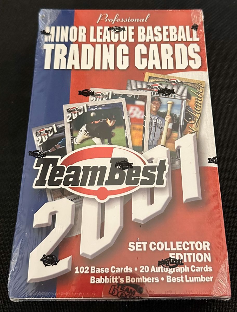 CHEAP WAX WEDNESDAY BOX BREAKS: 2001 TEAM BEST MINOR LEAGUE COLLECTOR ...