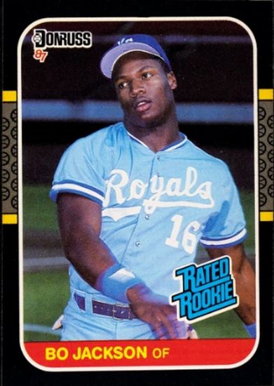 My Five Favorite: Bo Jackson Baseball Cards - Beckett News