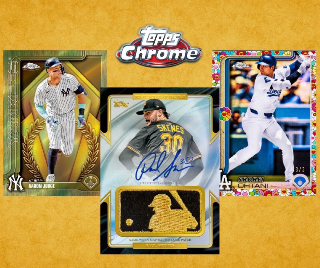 2025 Topps Chrome Baseball Checklist, Team Sets, Box Info