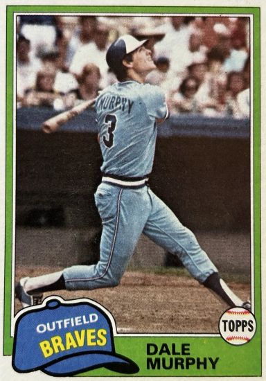 My Five Favorite: Dale Murphy Baseball Cards - Beckett News