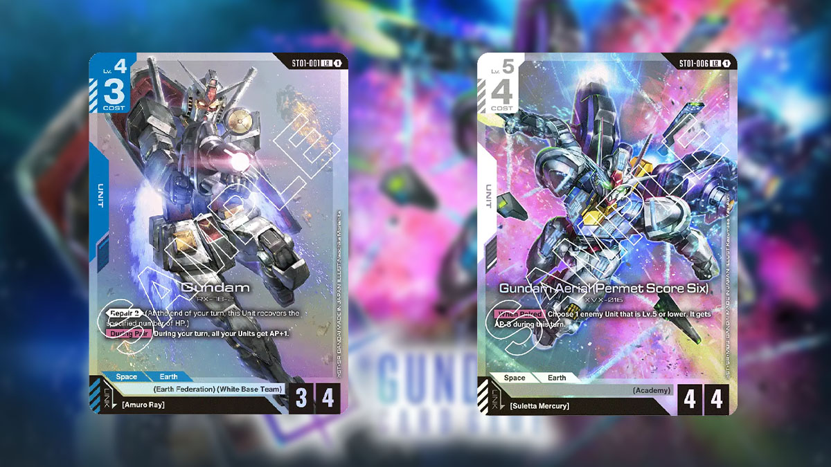 Gundam Card Game Heroic Beginnings Starter Deck Checklist: ST01 Card ...