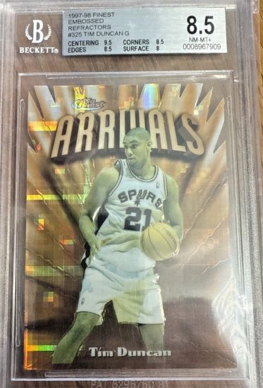 Top 5 Most Valuable Tim Duncan Rookie Cards - Beckett News
