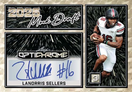 2025 Leaf Optichrome Football Checklist, Box Info